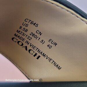 Coach | Shoes | Coach Fraser Sandal In Signature Jacquard Chambray ...